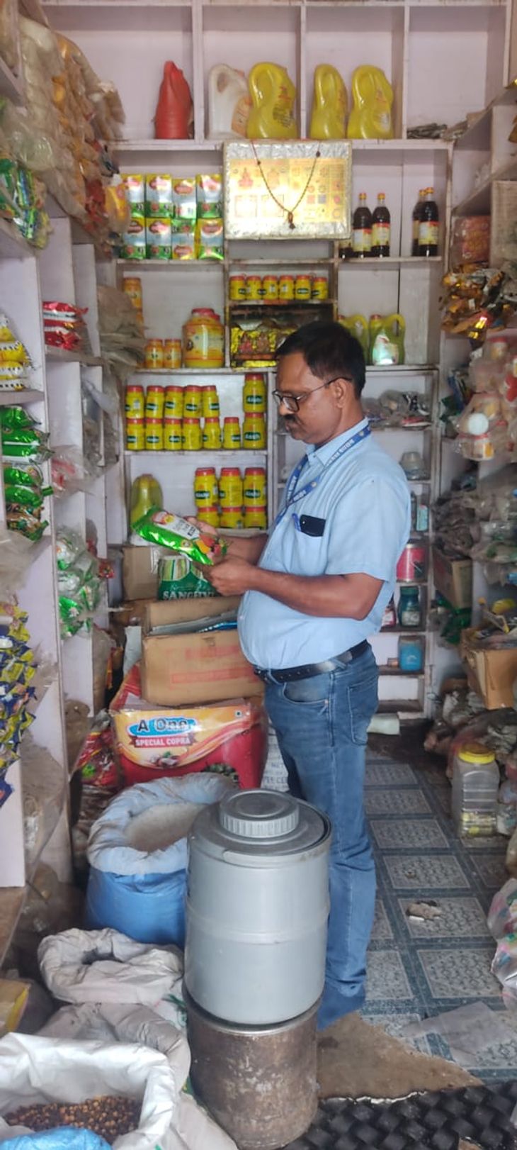 Dhodhar market closed due to fear of action, samples will be taken ...