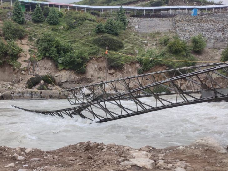 The construction of the bridge was being done under the master plan ...