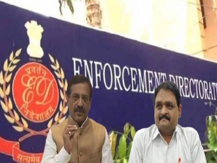 ED action Chhattisgarh bjp congress statement ED raid Raipur Korba Chhattisgarh Kedar Gupta ...