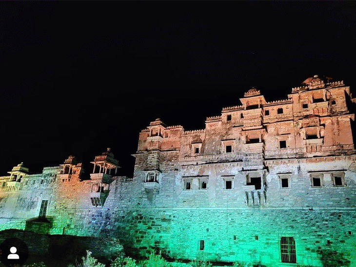 Chittorgarh Fort Facade Lighting Details; Night Tourism, Local Economy