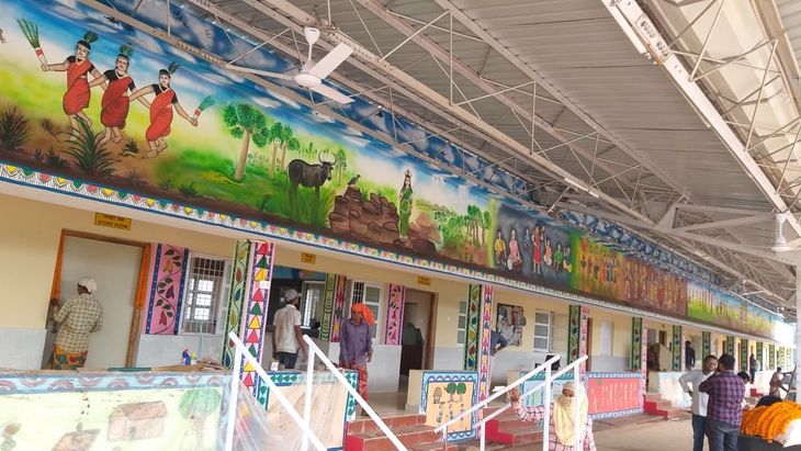 Tadoki railway station is ready, speed trial of Antagarh-Tadoki rail ...