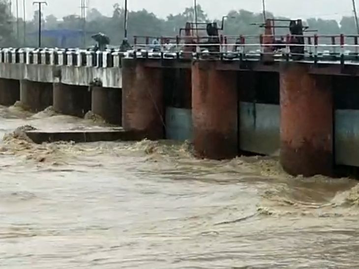 Kamla river water level above the danger mark, effect of rain in nepal ...