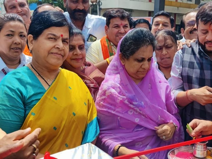 Inauguration of 500 meter long newly constructed bridge, ribbon was cut ...