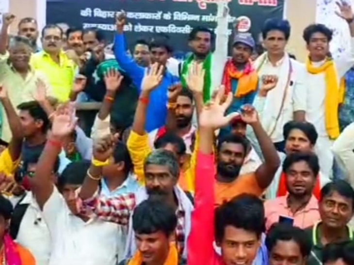 Jai artist, Jai Bihar echoed in Patna auditorium | पटना में जय कलाकार ...