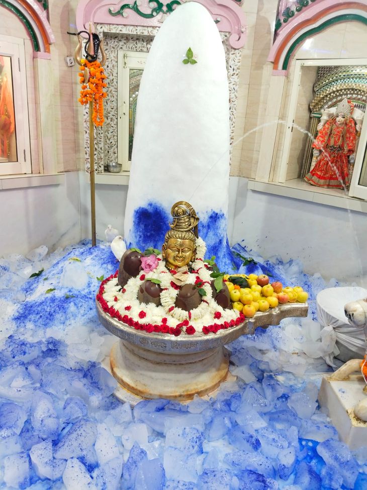 Baba's ice cream on the last Monday of Sawan