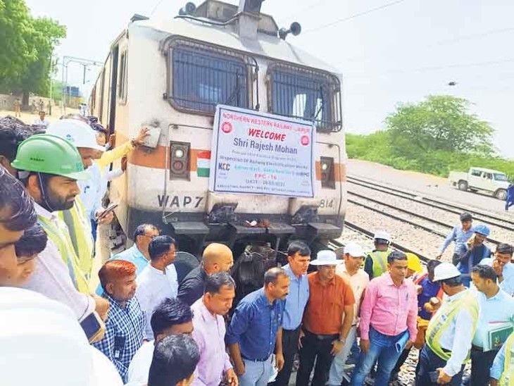 Now the train will run on electricity from Delhi to Munabao, the last ...