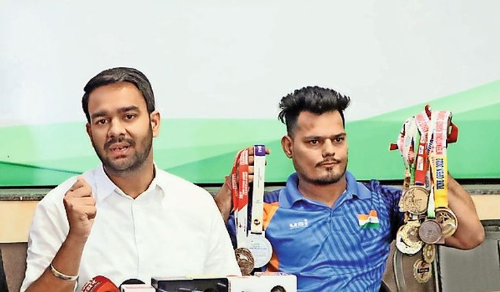 Paralympian player Tarun Sharma, who brought laurels to the country ...