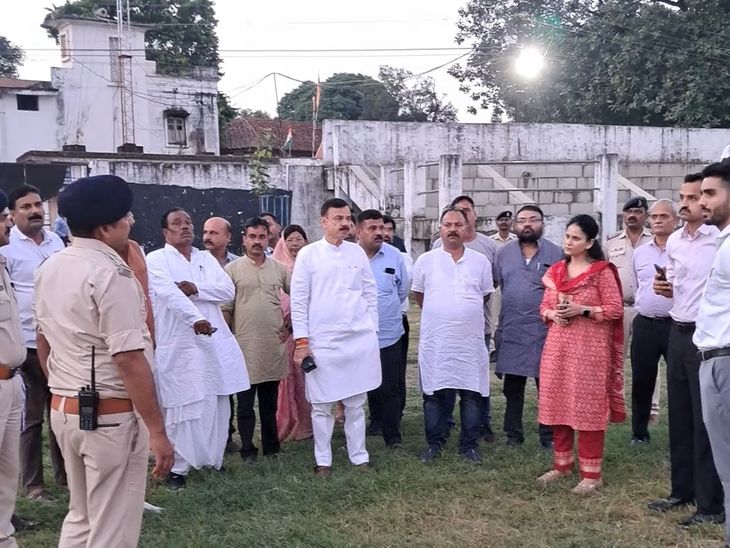 MP Rao Uday Pratap reached Mandla | सांसद राव उदय प्रताप पहुंचे मंडला ...