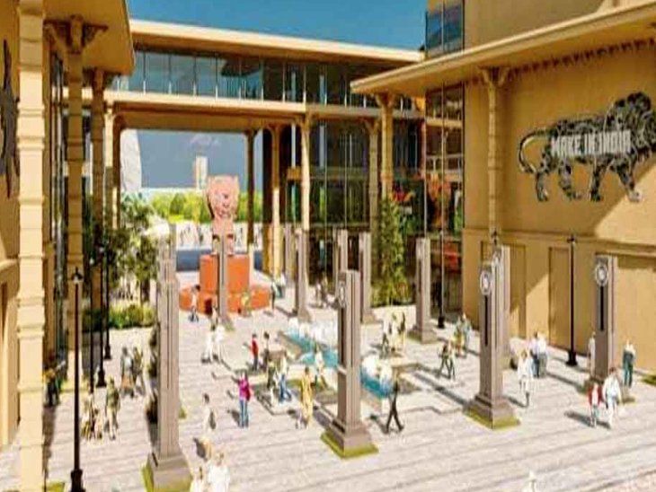 Unity Mall will be built in heritage look | हेरिटेज लुक में बनेगा ...