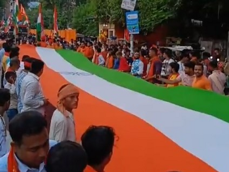 Revolutionary procession left from Maidagin on Vande Mataram Day ...