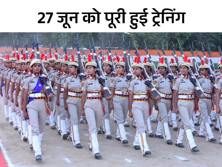 Haryana Durga Shakti First Batch Passing Out Parade Haryana DGP ...