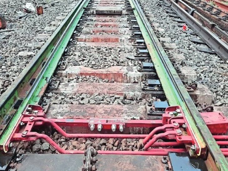 Thick web switch technology will start in Mathura-Jhansi track | मथुरा-झांसी ट्रैक में थिक वेब ...