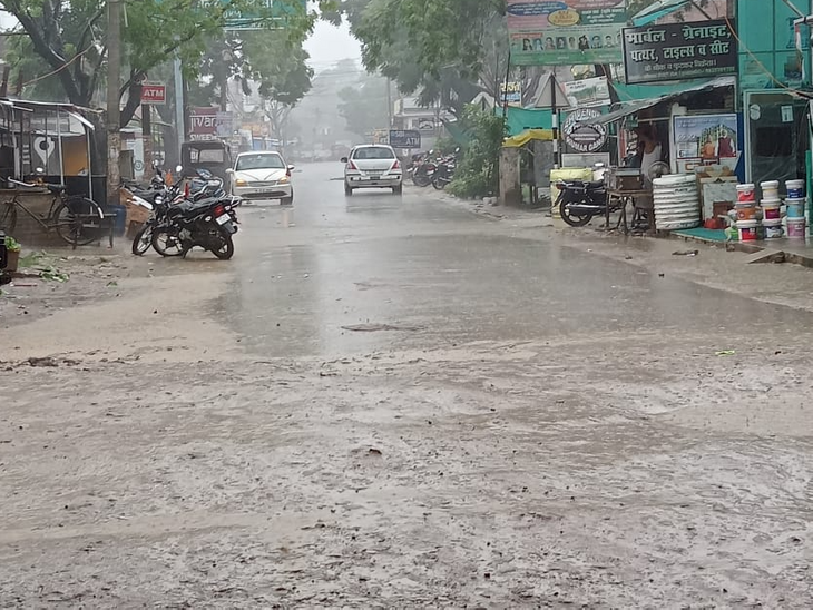 36 mm rain in Ayodhya | अयोध्या में हुई 36 मिमी बारिश: शहर में कीचड़ से लोग परेशान; फसलों को ...