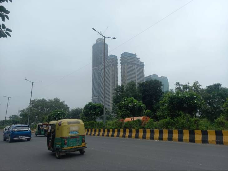 Weather became pleasant in Noida 62 mm rain so far, clouds will remain ...