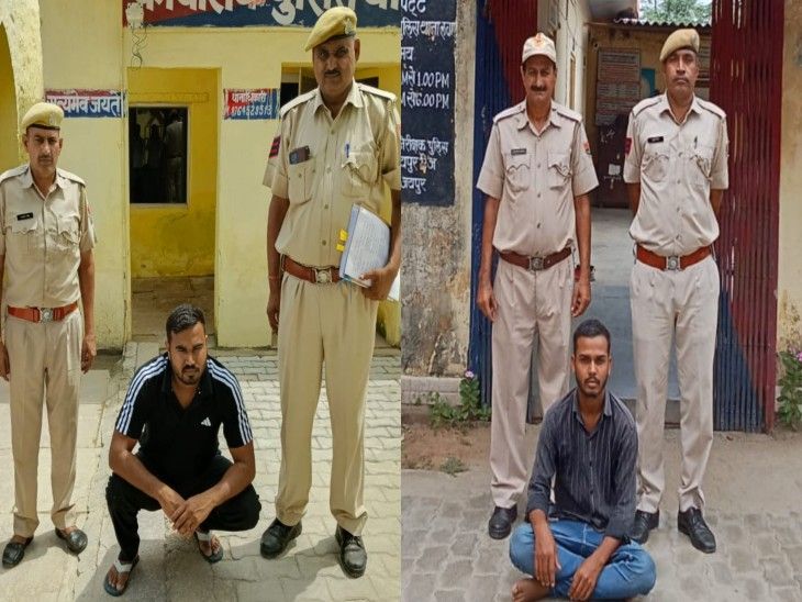 Police action, 2 arrested | पुलिस की कार्रवाई, 2 गिरफ्तार: लवाण में ...
