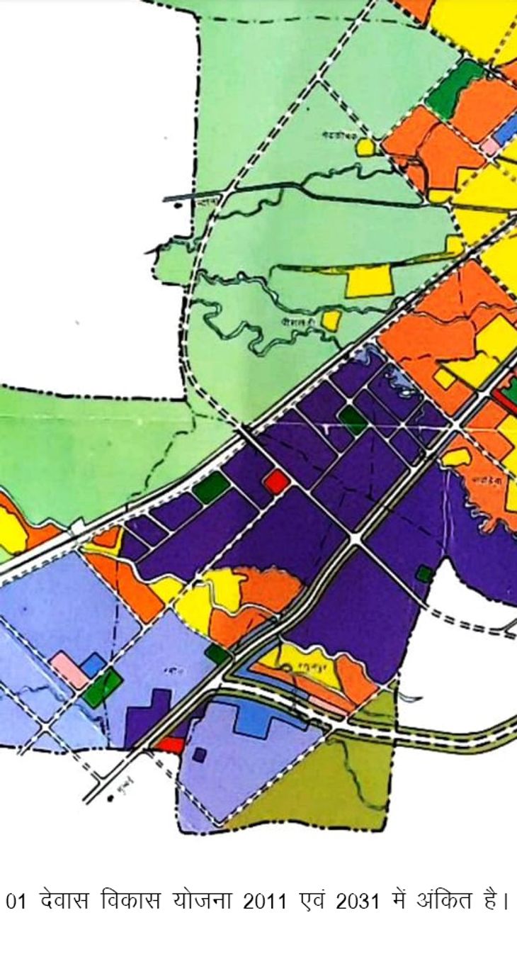 The land reserved for semi-public space was declared reserved for water treatment plant in 35 ...