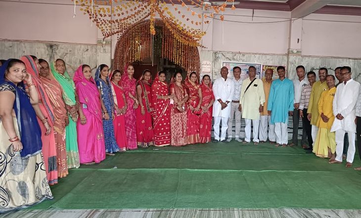 Rathod Nyaya Tirtha Dham's Chandi Shila Yatra reached Singhana | राठौड़ ...