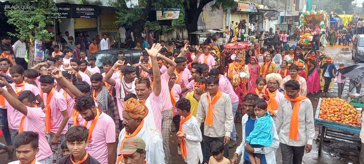 Banjara community took out a procession on the birth anniversary of ...