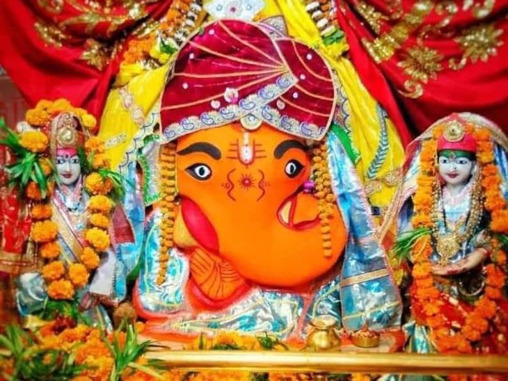 Devotees are reaching Sehore Ganesh Temple in large numbers due to the ...