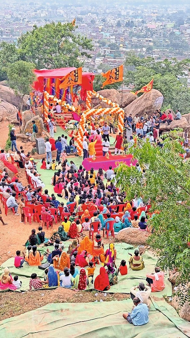 Temple to be built soon: Lord Ganapati seated on Hathi Pakhna, the ...
