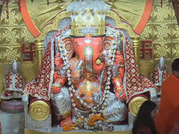 Jaipur Ganesh Chaturthi Celebration Photos; Moti Dungri Ganesh Mandir ...