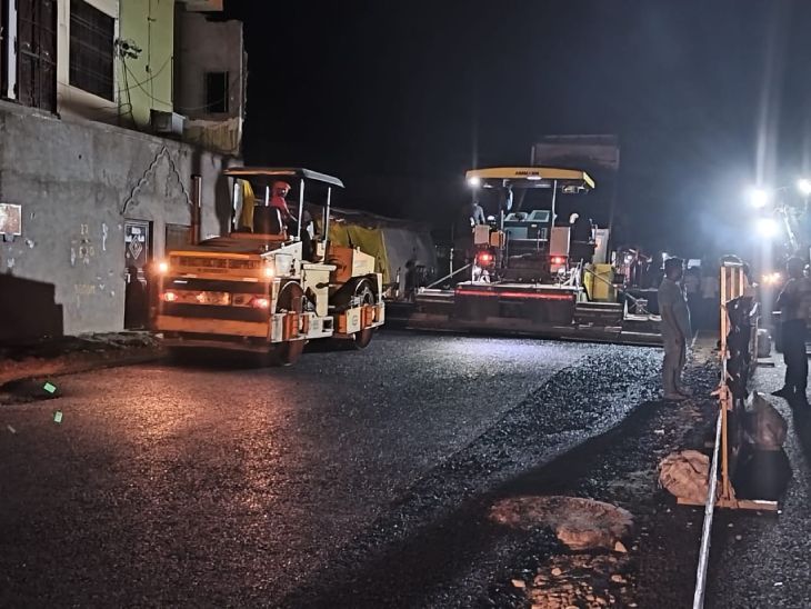 Problems of Rampath started reducing, road started being built