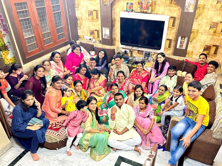 Maheshwari community celebrated Rakshabandhan on Rishi Panchami in ...