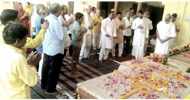 Celebrated the death anniversary of Baba Mathuradas