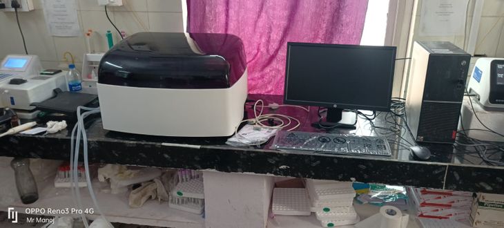 Fully automatic biochemistry analyzer machine arrived in the hospital ...
