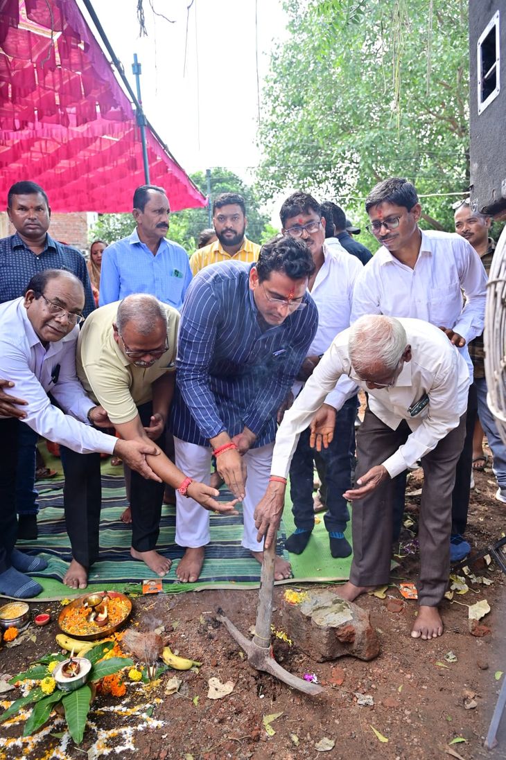 Devangan community got its own building, Rajbhar community will also get a social building, MLA ...