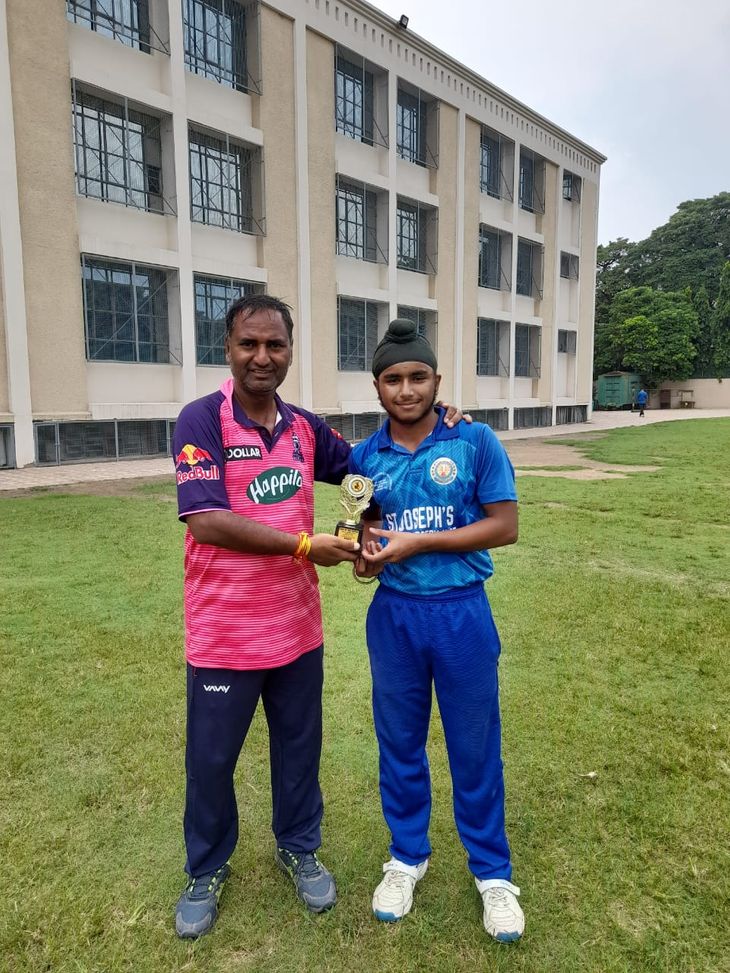 St. Joseph's Cricket Nursery team reached the finals | सेंट जोसफ ...