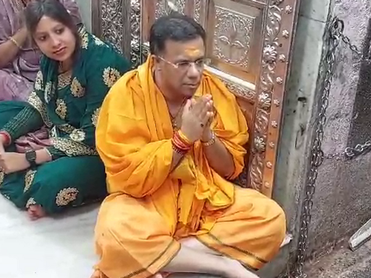 Goa Health Minister Vishwajit Rane takes refuge in Mahakal | गोवा के ...