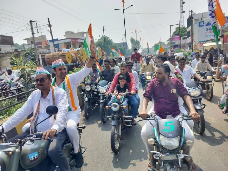 Jan Aakrosh Yatra reached Kasrawad | कसरावद पहुंची जन आक्रोश यात्रा ...