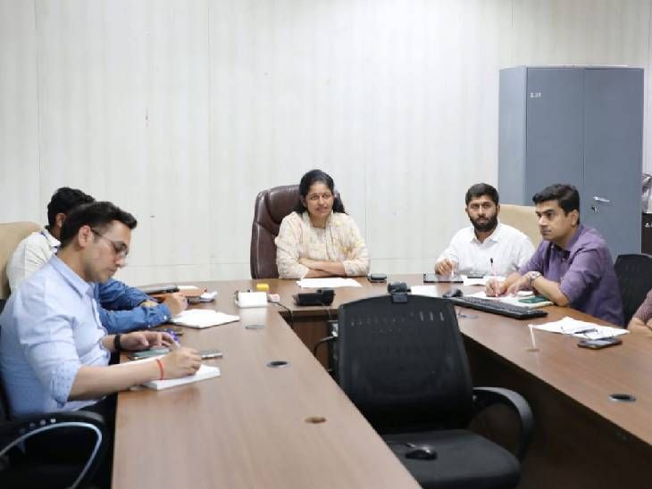 Rewa Collector reviewed election preparations through video ...