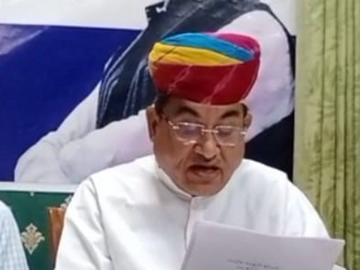 Cabinet Minister Govindram said, vote for BJP | मंत्री मेघवाल बोले ...