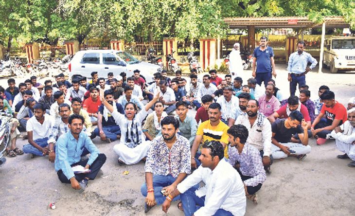 People from all walks of life reached Churu to get justice for their ...
