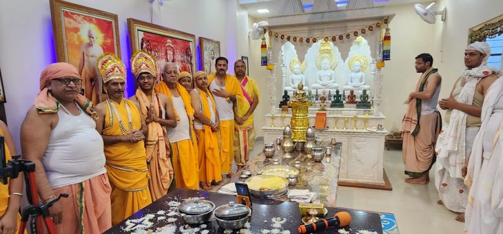 The last day was celebrated as Uttam Brahmacharya Dharma Day, the ...