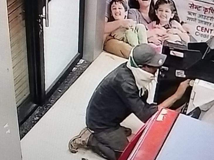 The miscreant was captured in CCTV, tried to commit the crime by arriving early in the morning ...