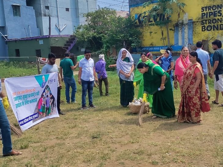 NPA launched cleanliness campaign in Multai | मुलताई में नपा ने चलाया ...