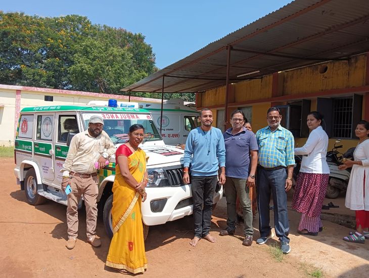 Panduka Health Center received Mahtari Express | पांडुका स्वास्थ्य ...