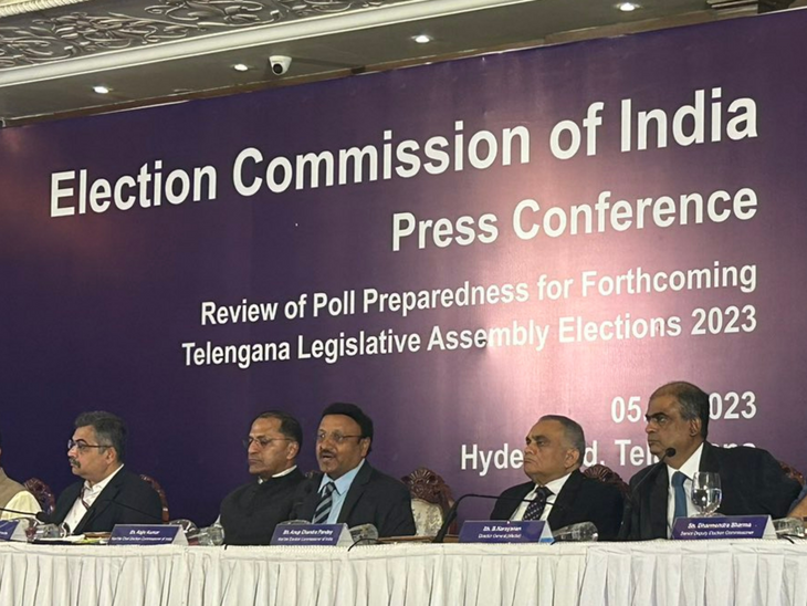 Election Schedule 2023; CEC Rajiv Kumar On Telangana Assembly Election ...