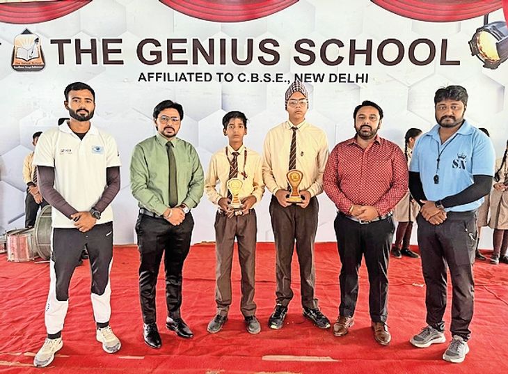 The students of The Genius School created history in national level ...