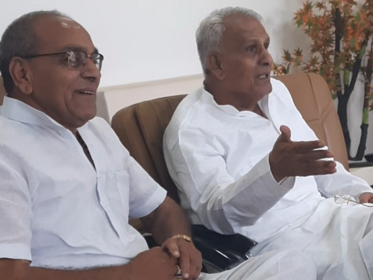 Former Home Minister Himmat Kothari reached Municipal Corporation ...