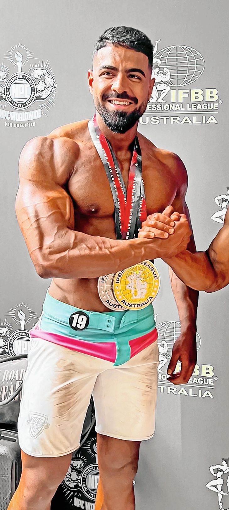 Jeet Bura won gold in body building in Sydney | जीत बूरा ने सिडनी में ...