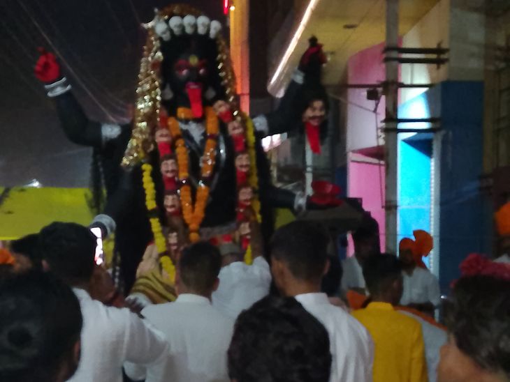 Navratri festival started in Pipariya | पिपरिया में शुरू हुआ नवरात्रि ...