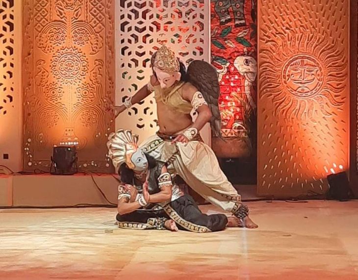 Artists will present Seraikela Chhau dance in Malaysia, New Zealand and ...