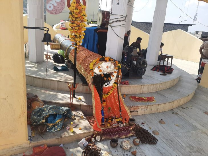 In Mewar where there are Shaktipeeths, the cannon also has the status ...