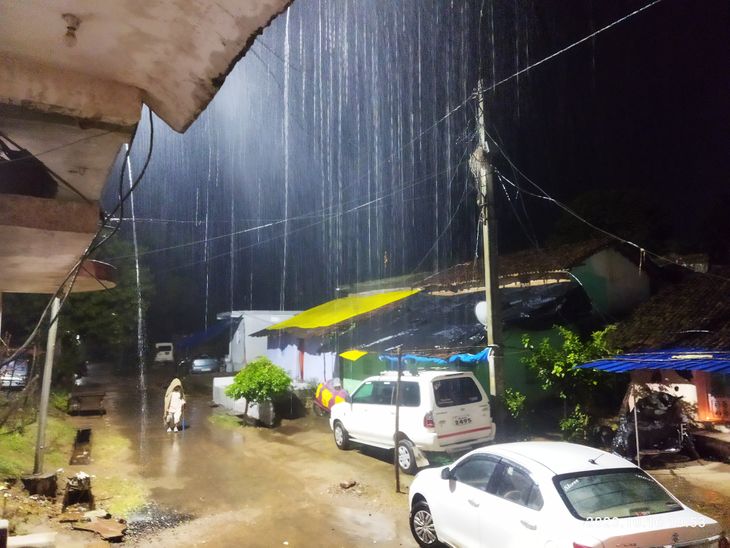 Sudden heavy rain in Chicholi and Bhaunra in the evening, damage to ...