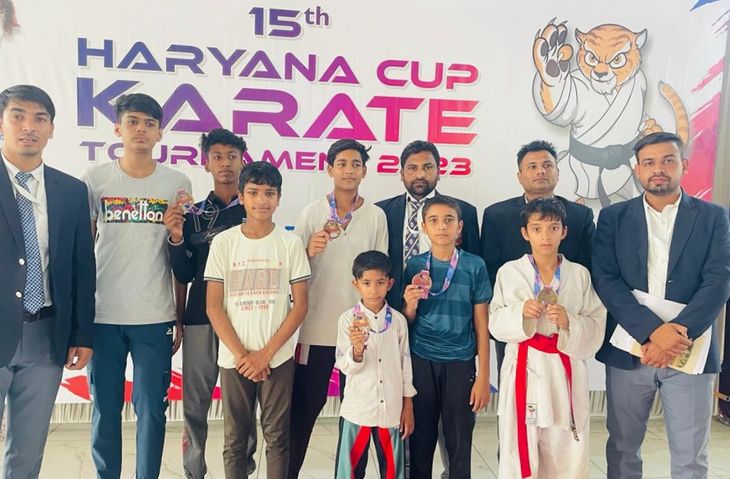 Karate fighters of Panipat won 5 gold medals in Bhiwani | पानीपत के ...