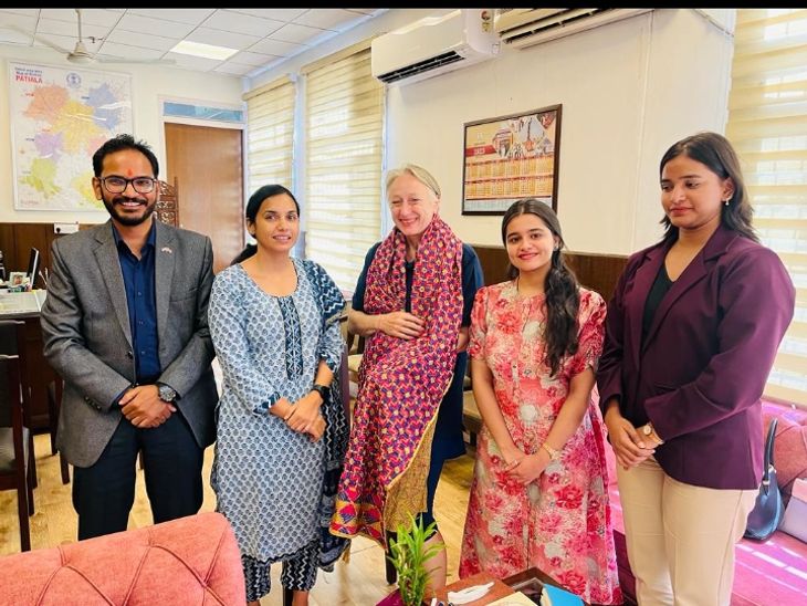 UK Deputy High Commissioner met Patiala DC Sakshi Sahni | पटियाला DC ...